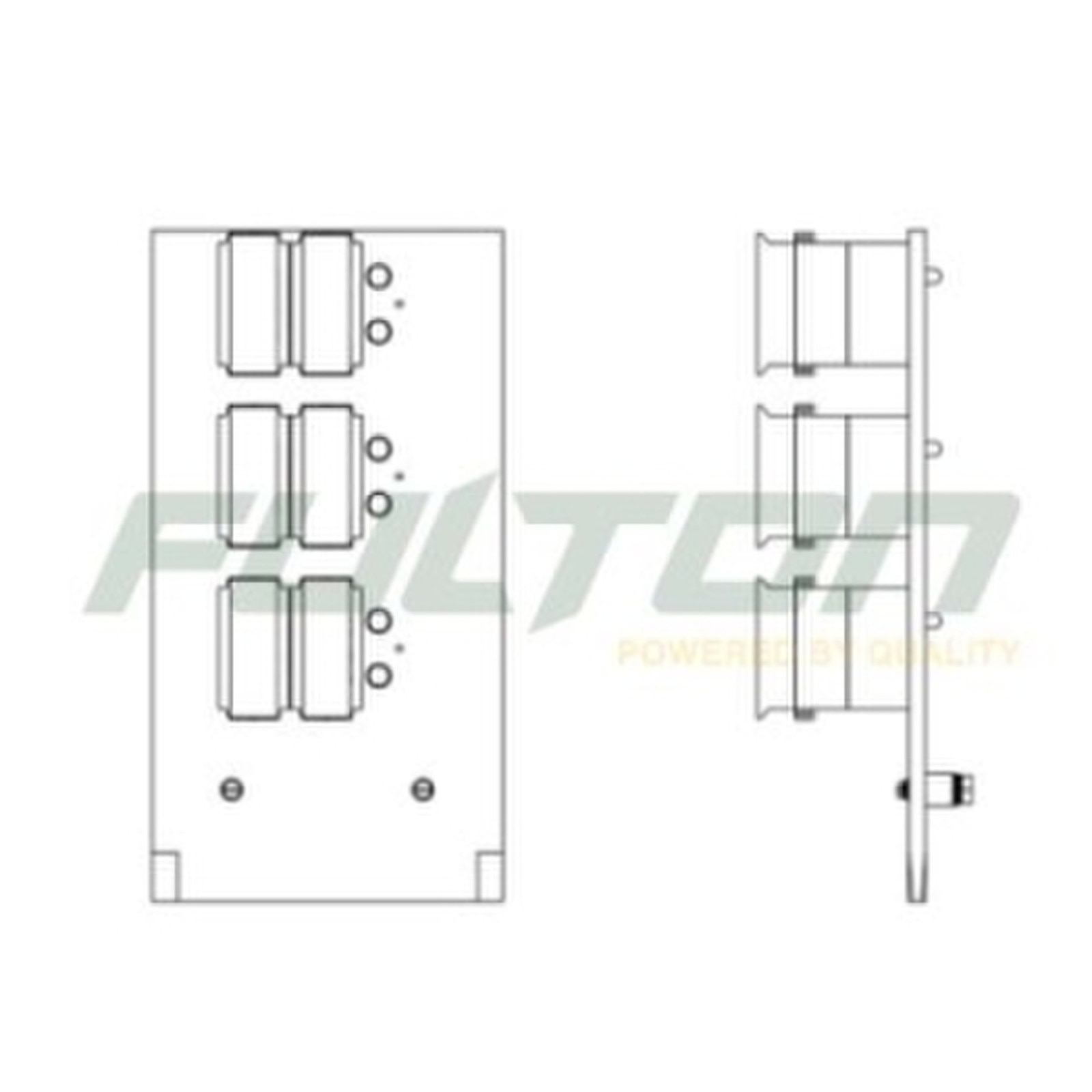 BDP390 Panel, fuses & neutral | Fulton Industries