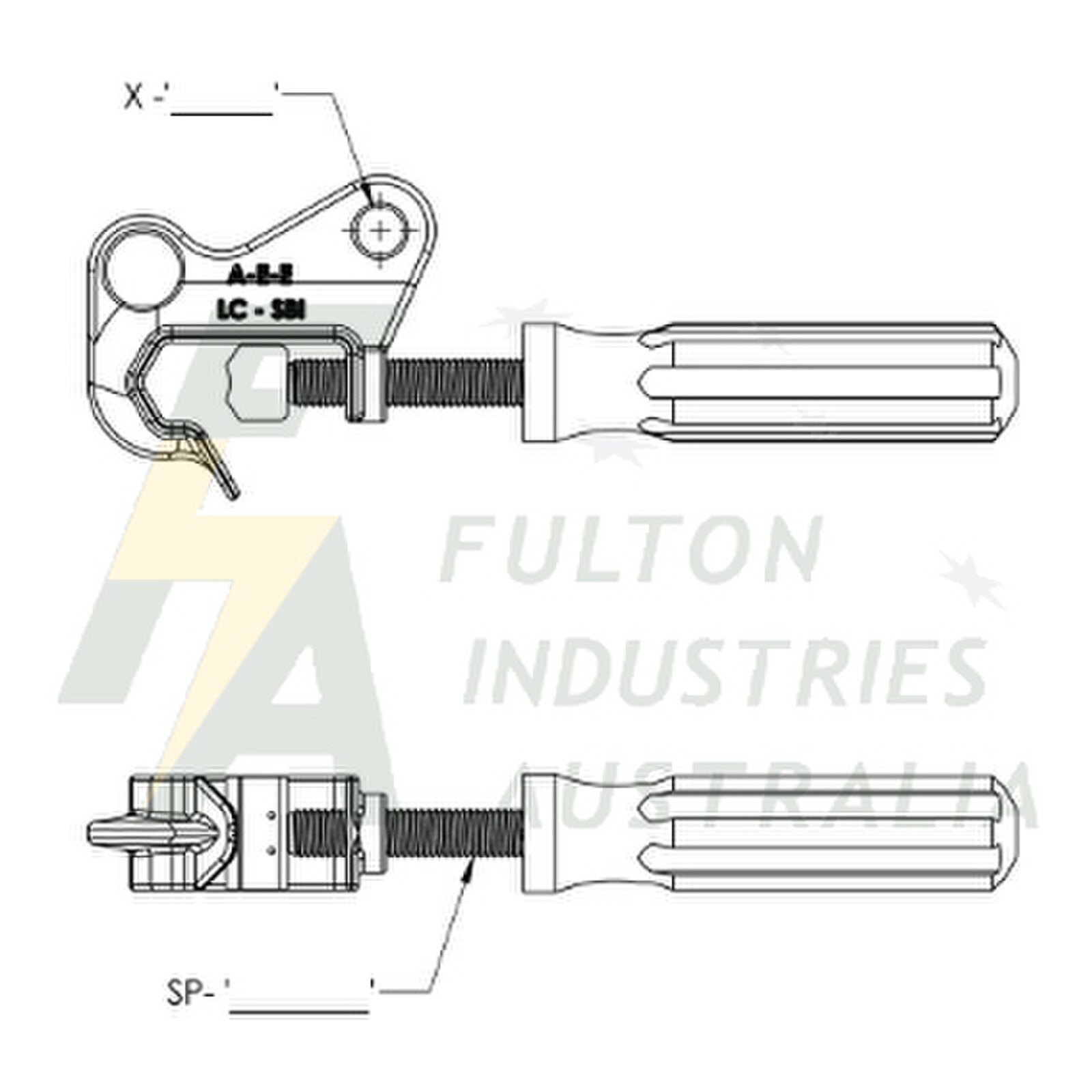 LCM121H12 Live line clamp | Fulton Industries